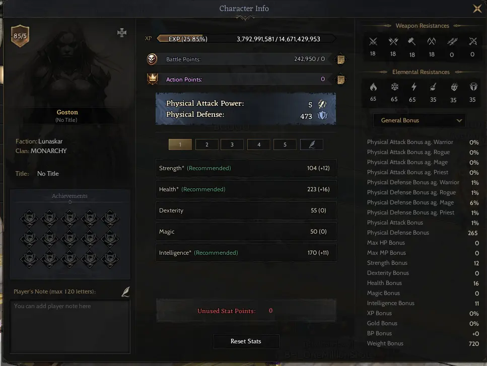 85/5 Toplamacı GM1 lunaskar priest - 298519 - Oyuneks